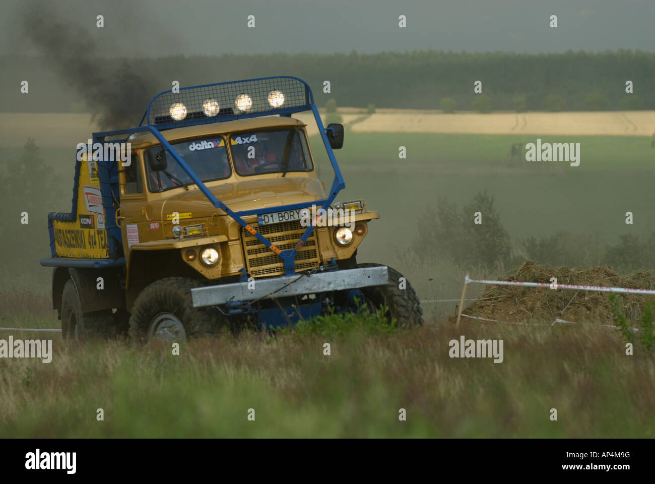 Rallye truck racing at the Rallye Dresden Breslau 2007 Stock Photo - Alamy