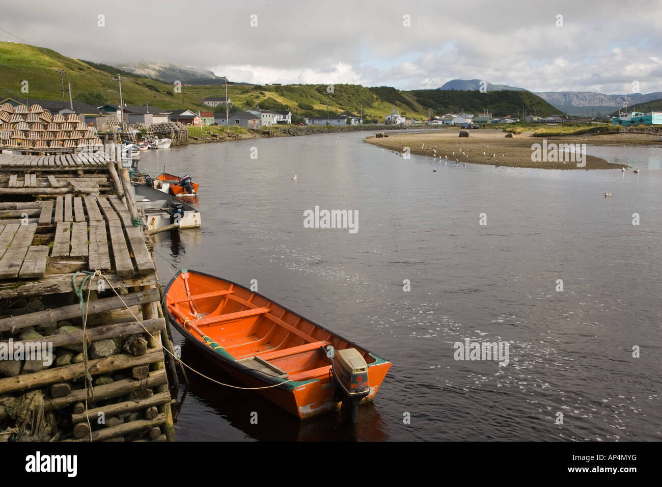 Gros morne national park boat hi-res stock photography and images - Alamy