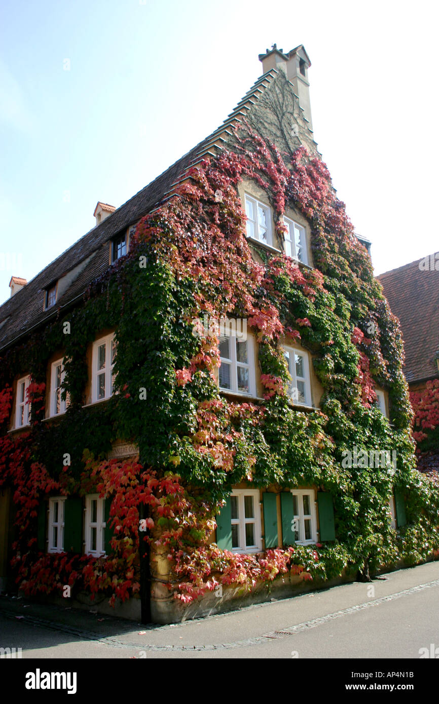 Fuggerei oldest social settlement hi-res stock photography and images ...