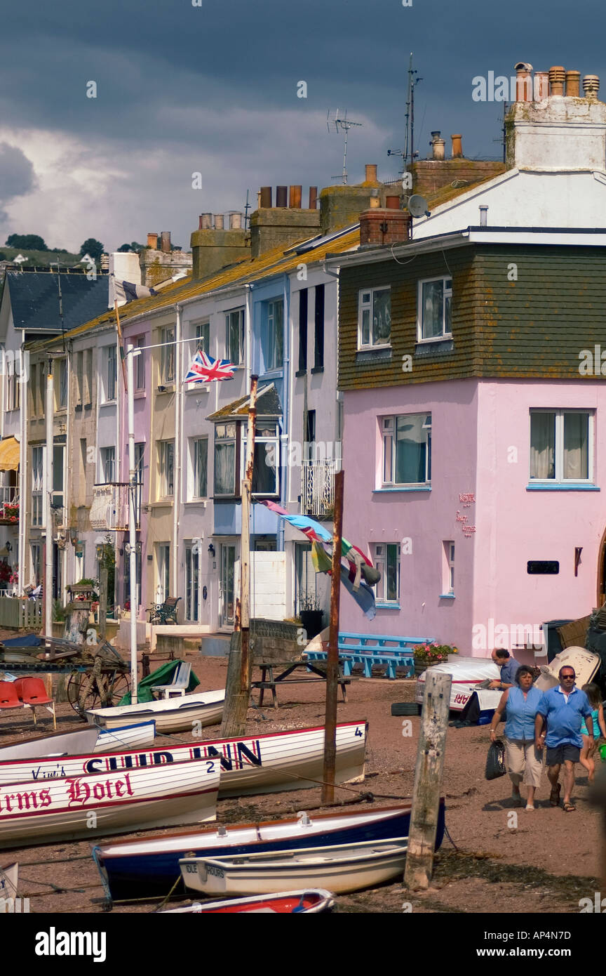 View of Teignmouth and the Teign Estuary, Devon, UK Stock Photo - Alamy