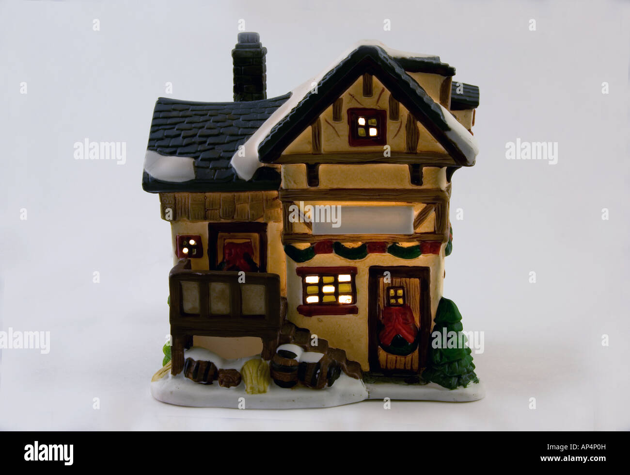 Model village christmas hi-res stock photography and images - Alamy