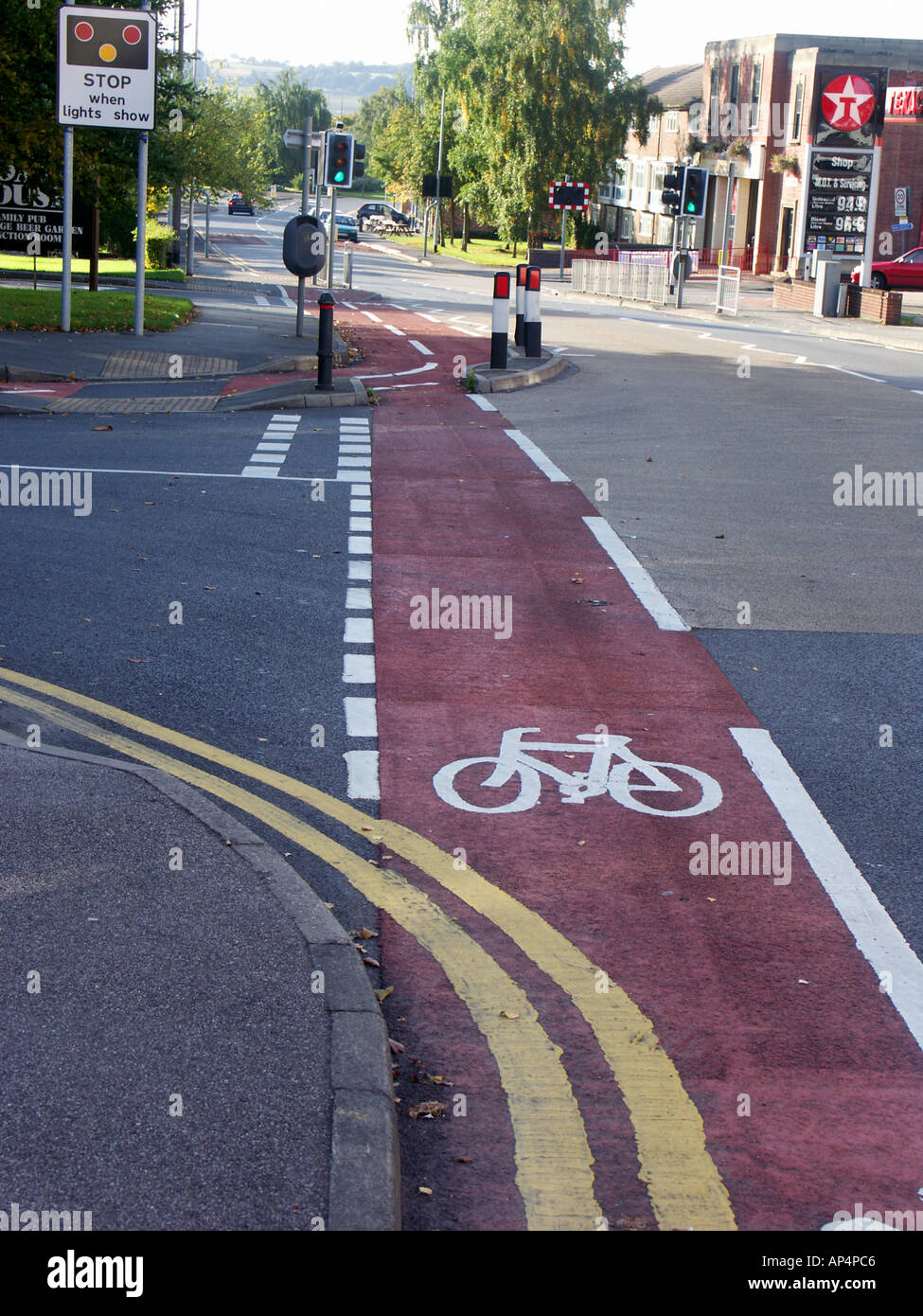 Coloured cycle track hi-res stock photography and images - Alamy