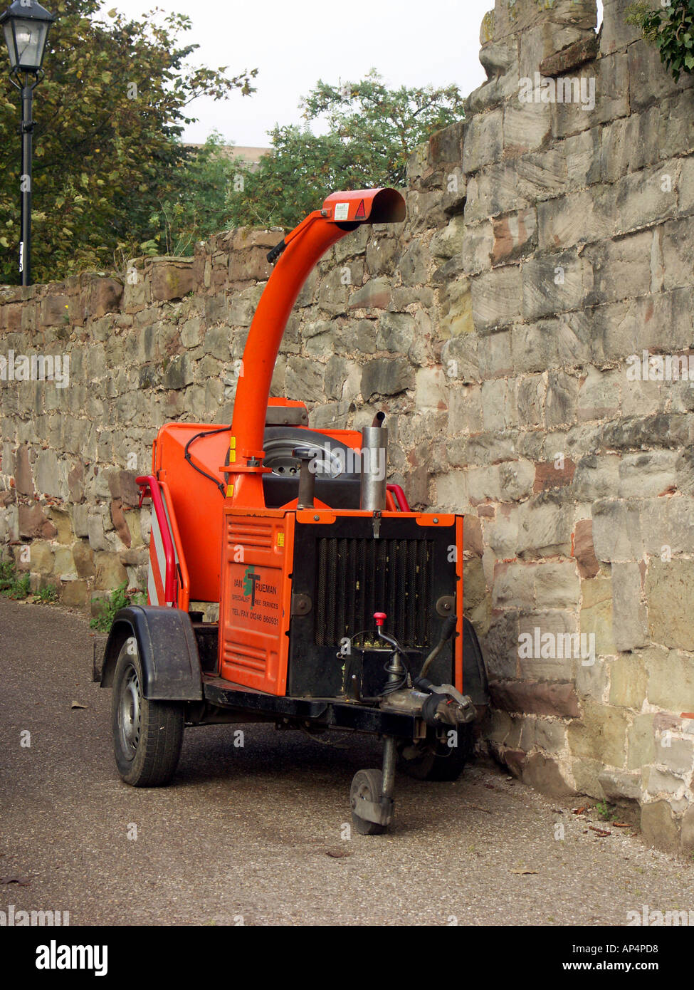 Portable Tree Shredder Stock Photo - Alamy