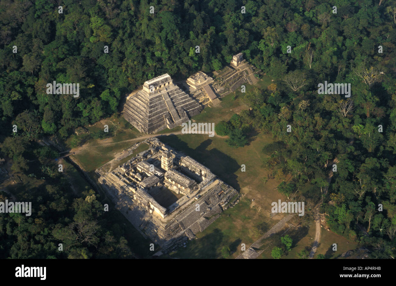 Palenque aerial view hi-res stock photography and images - Alamy