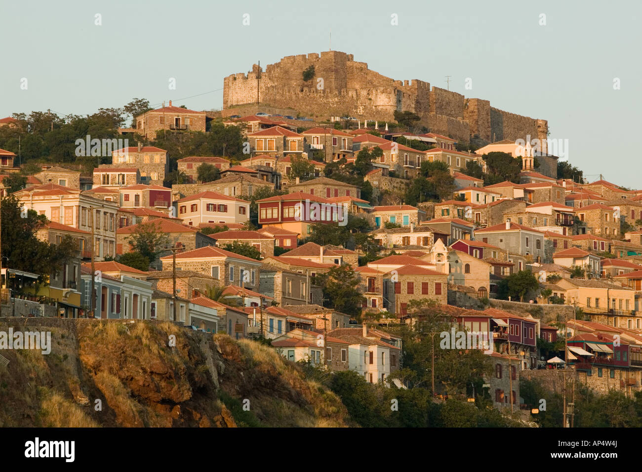 GREECE, Northeastern Aegean Islands, LESVOS (Mytilini), Mithymna ...