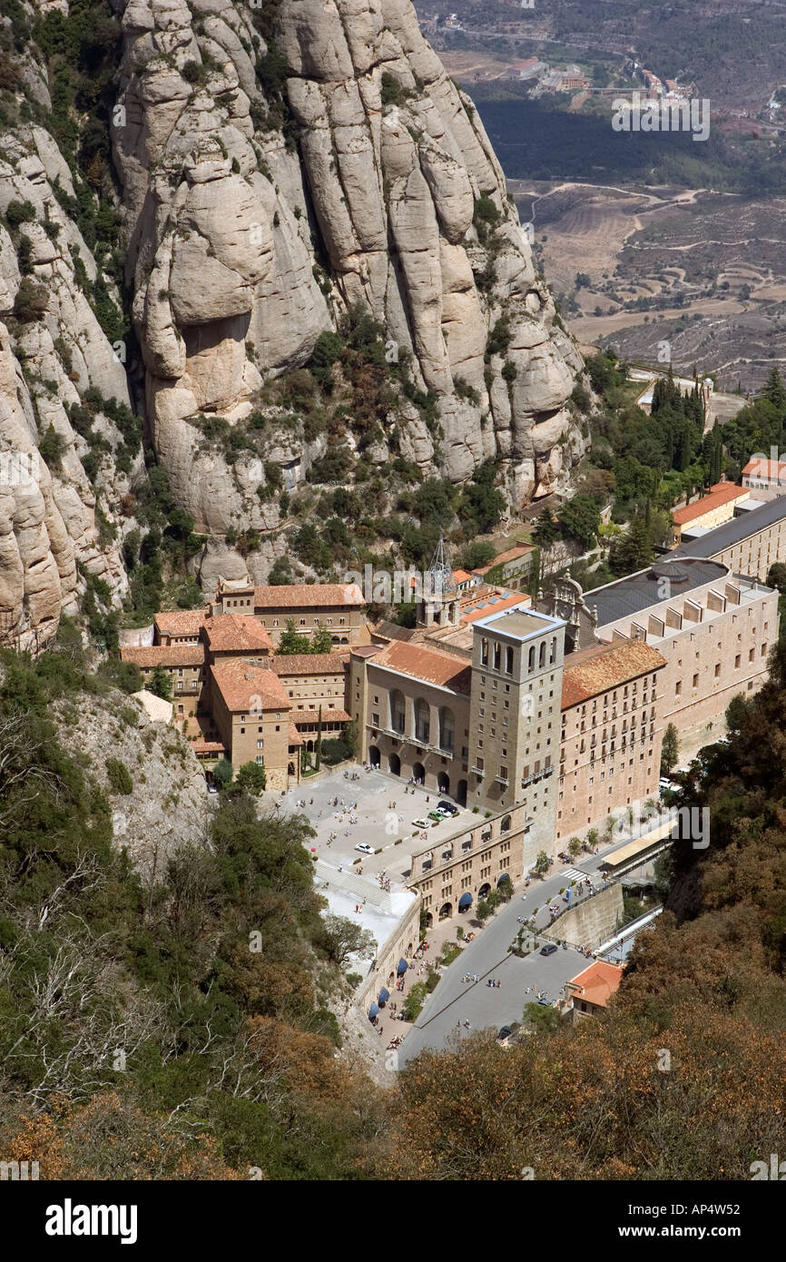 The monastery of Montserrat Spain Stock Photo - Alamy