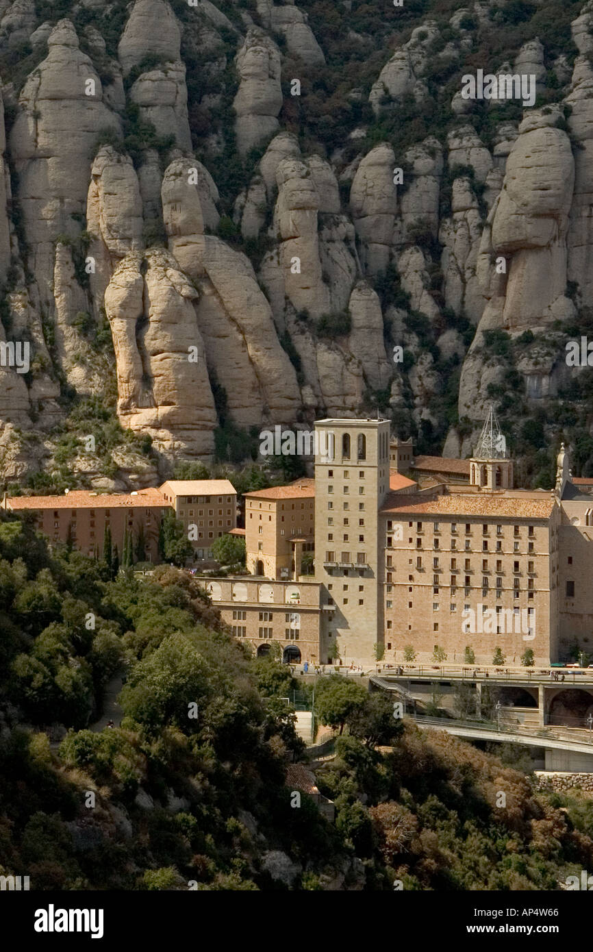 Monastery Catalonia Cliff Stock Photos & Monastery Catalonia Cliff ...