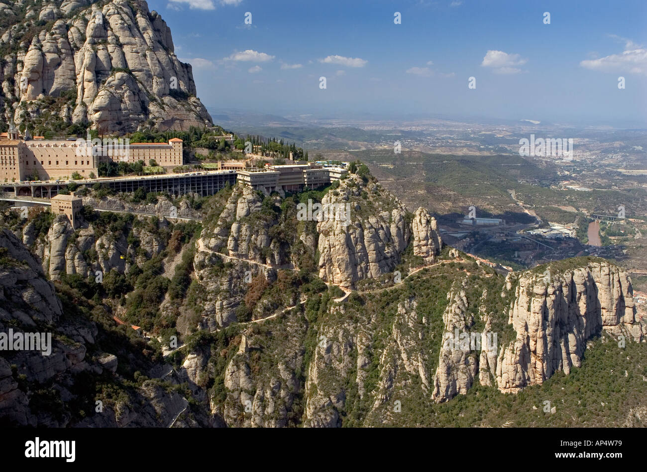 Cliff religious pilgrimage stone pinnacle hi-res stock photography and ...