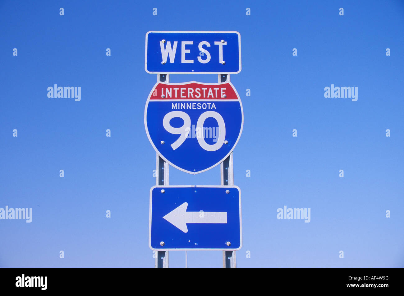 Interstate 90 hi-res stock photography and images - Alamy