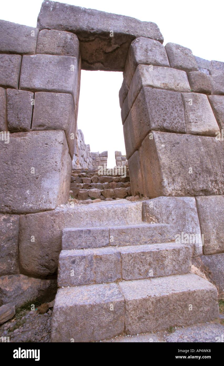 South America, Peru, Cusco, Peruvian Andes. Inca ruins Stock Photo - Alamy