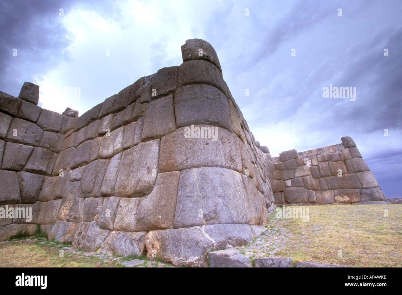 South America, Peru, Cusco, Peruvian Andes. Inca ruins Stock Photo - Alamy