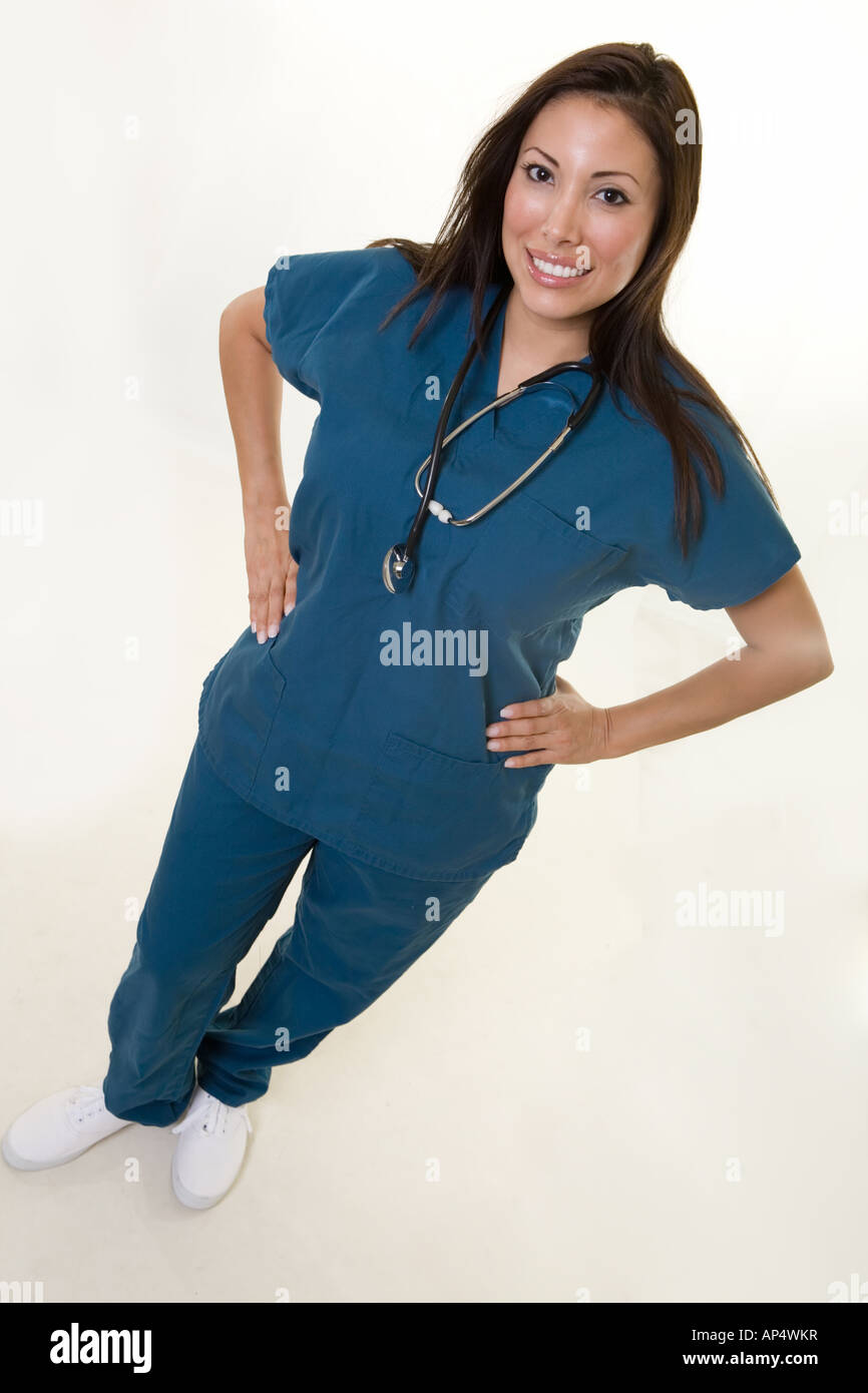Hispanic nurse medical student hi-res stock photography and images - Alamy