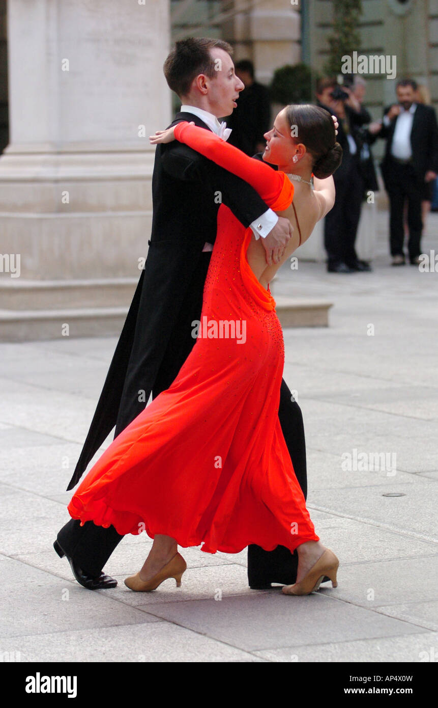 Dancers dancing at opening of Summer Exhibition 2007 held at Royal ...