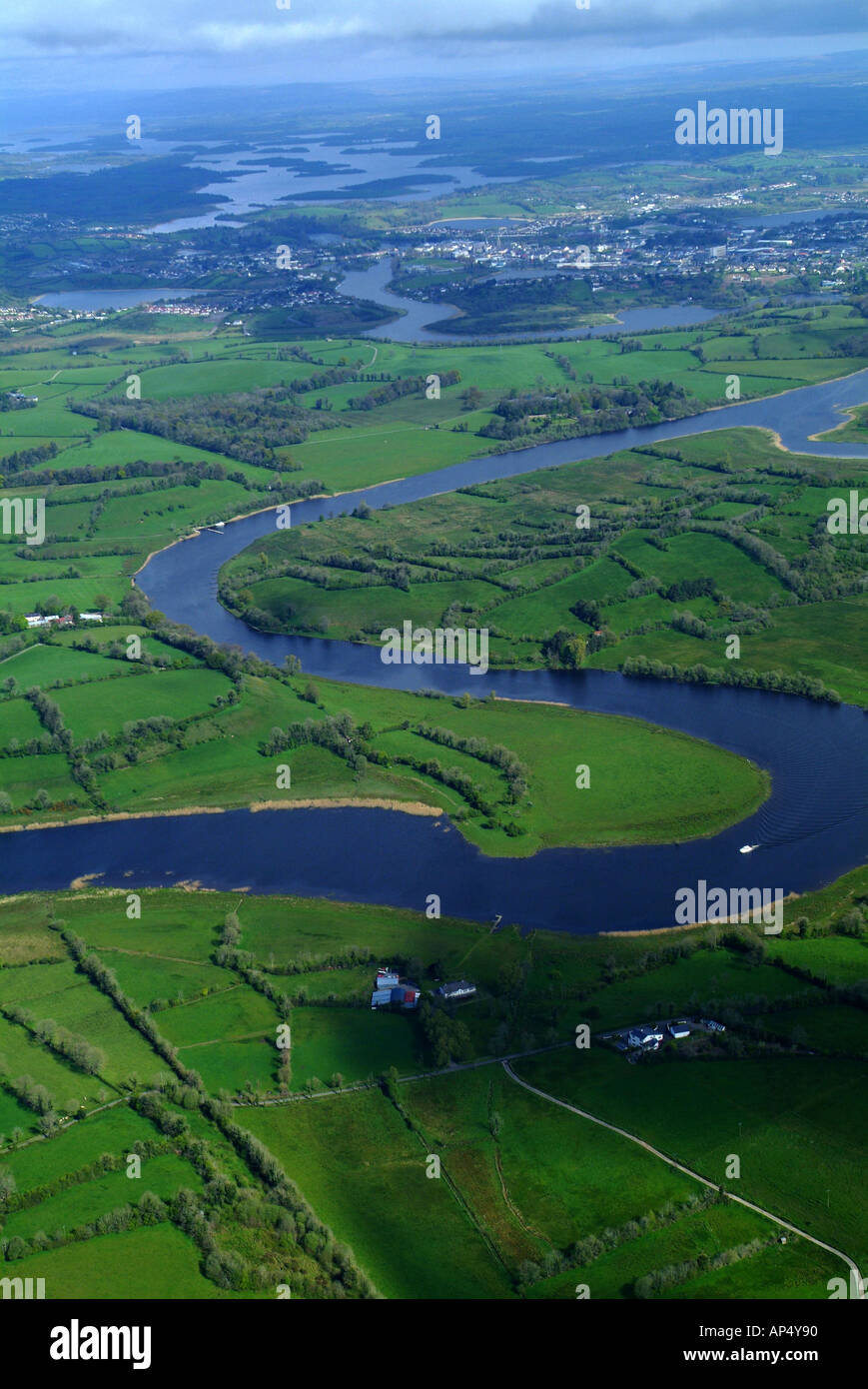 Devenish island aerial hi-res stock photography and images - Alamy
