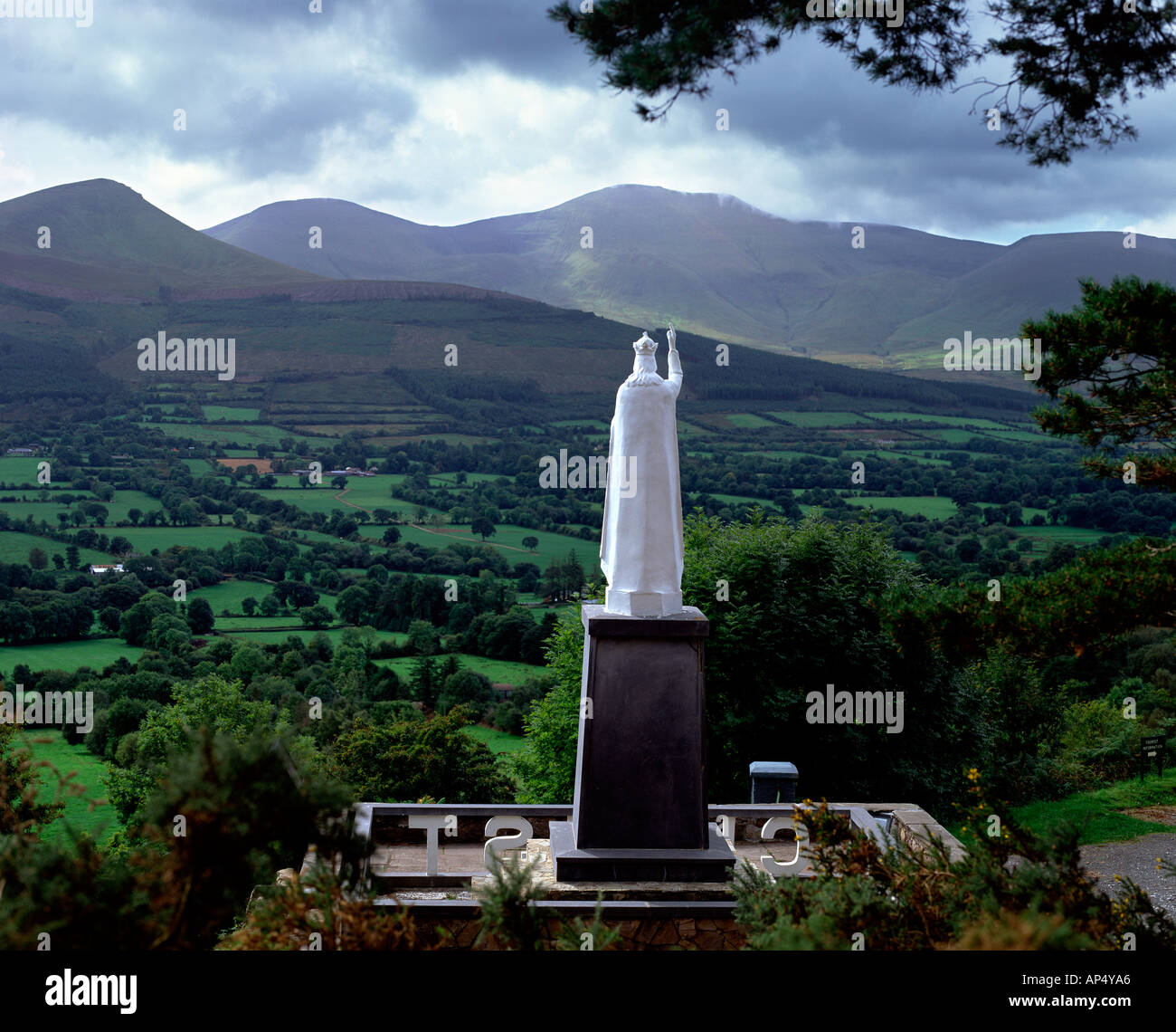 The Glen of Aherlow and Galtee Mountains, County Tipperary, Ireland ...