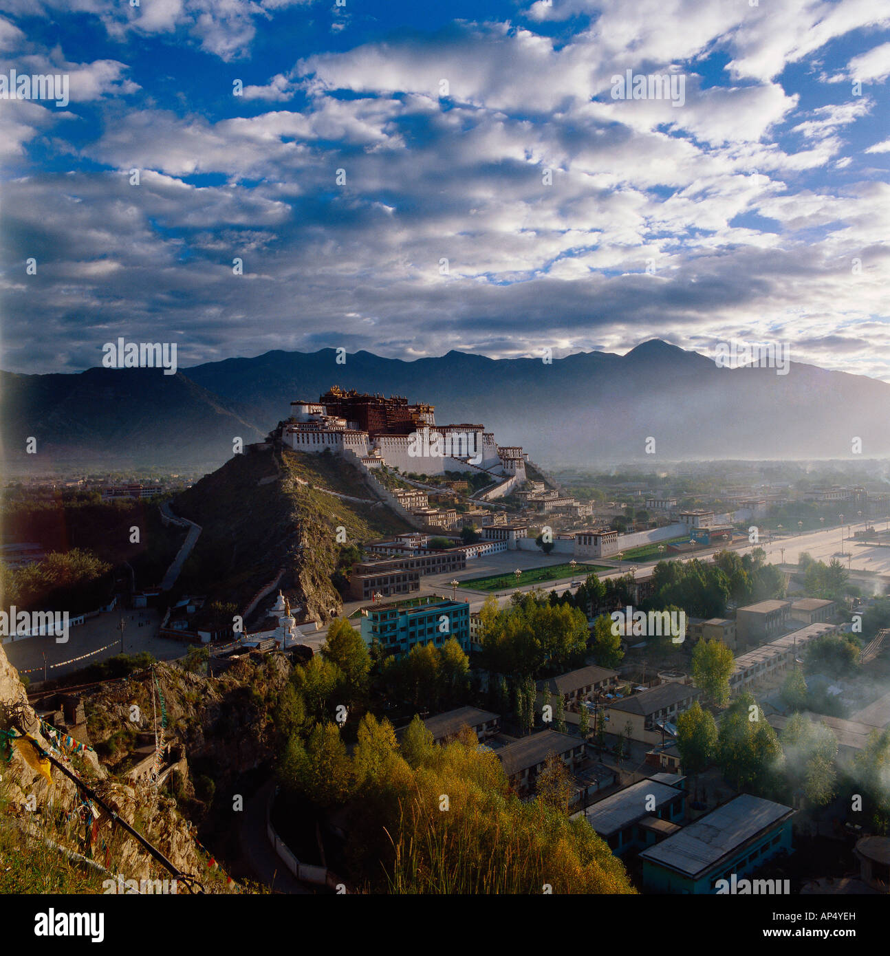 Lhasa Tibet Skyline High Resolution Stock Photography and Images - Alamy