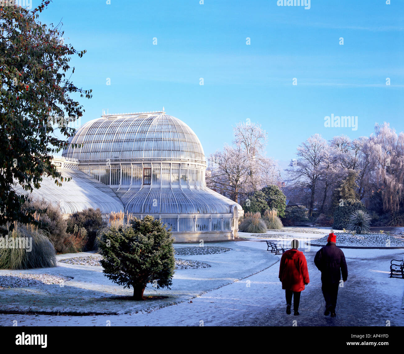 Botanic gardens belfast winter hi-res stock photography and images - Alamy