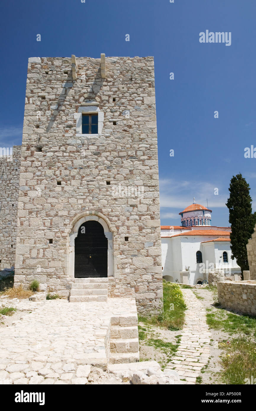GREECE, Northeastern Aegean Islands, SAMOS, Pythagorio: Castle of ...
