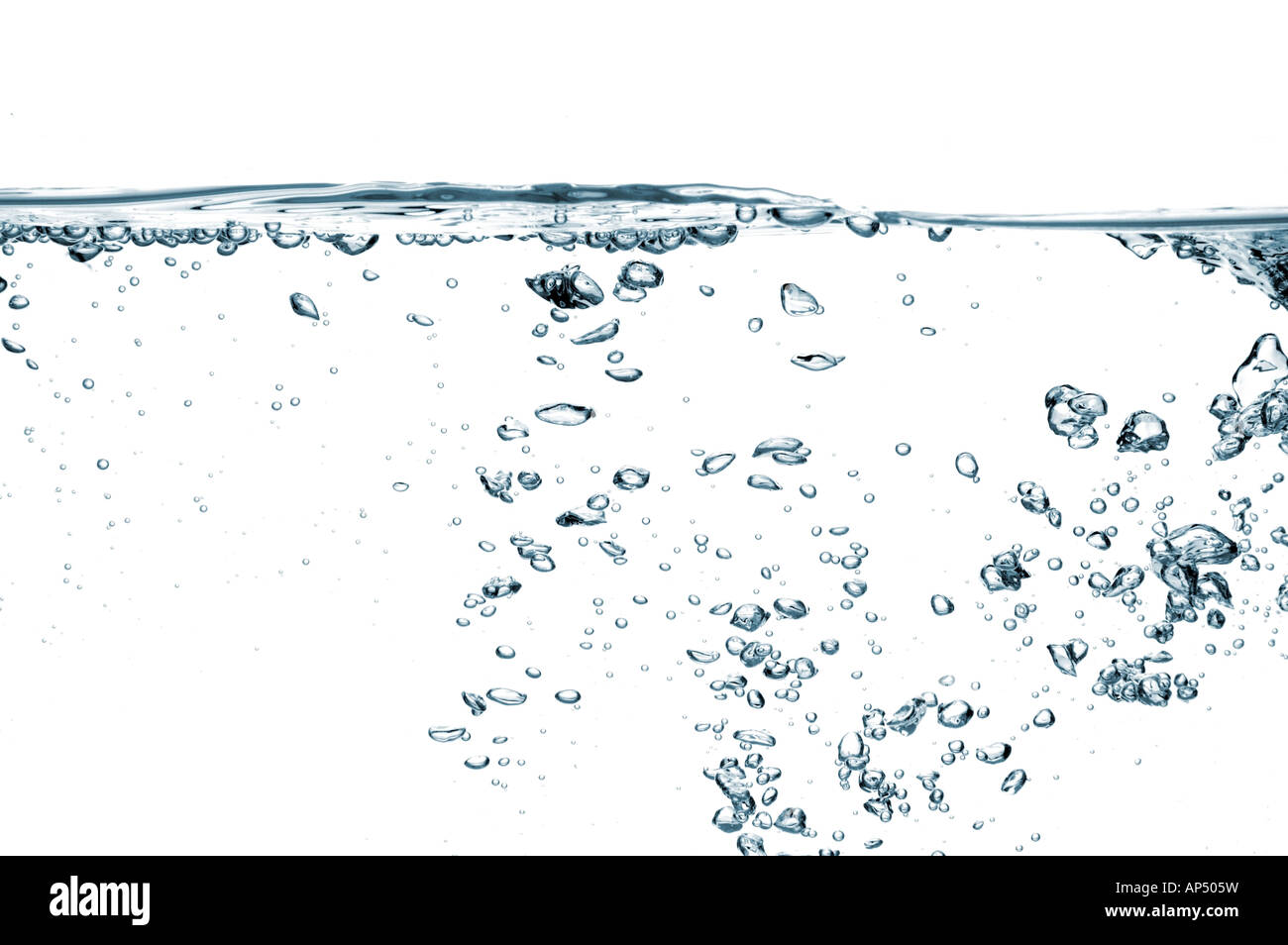 Air bubbles isolated over white Stock Photo - Alamy