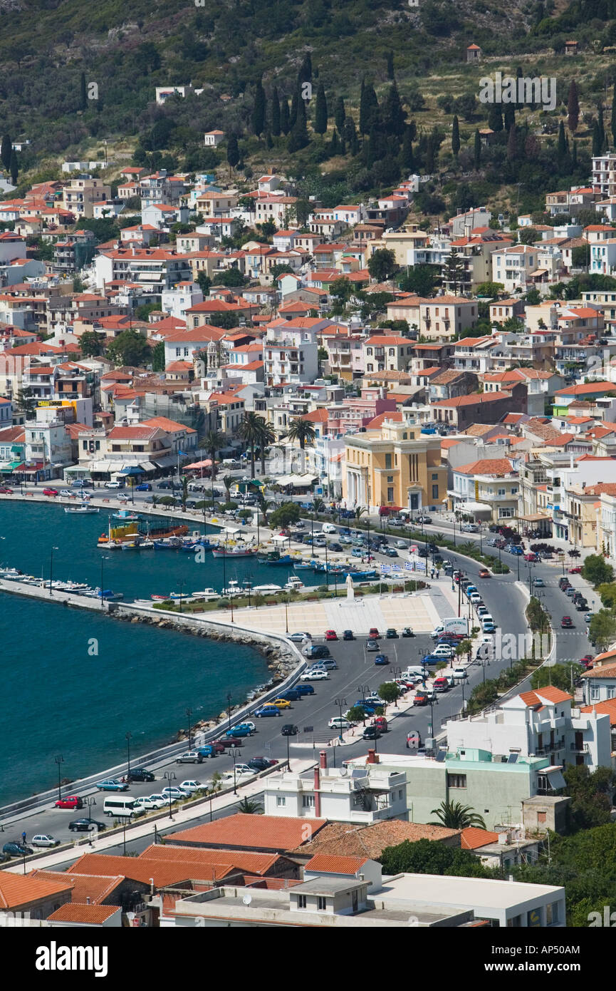 GREECE, Northeastern Aegean Islands, SAMOS, Vathy (Samos Town): Town ...