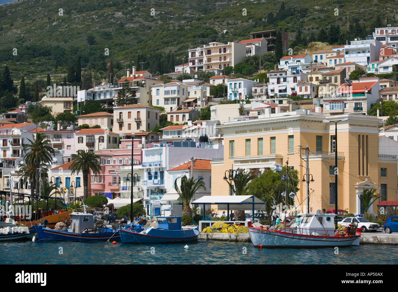 GREECE, Northeastern Aegean Islands, SAMOS, Vathy (Samos Town): Town ...