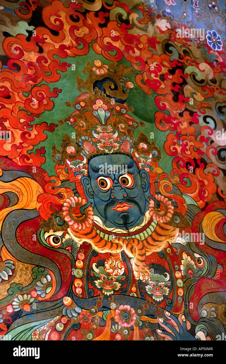 VIRUDHAKA The KING OF THE SOUTH guards the entryway to the MAIN ...