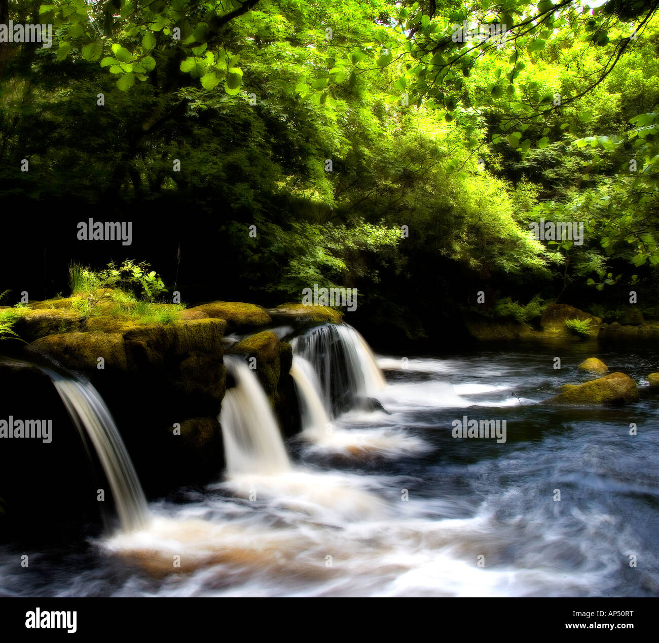 Derbyshire waterfalls hi-res stock photography and images - Alamy