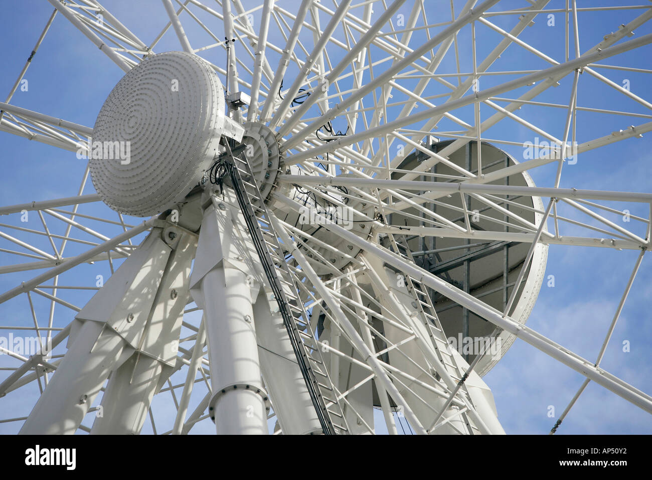 Ferris Wheel Hub Stock Photo - Alamy