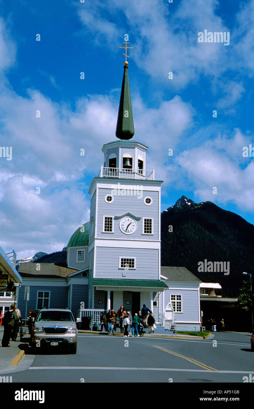 St. Michael's Cathedral Sitka Alaska Stock Photos & St. Michael's ...