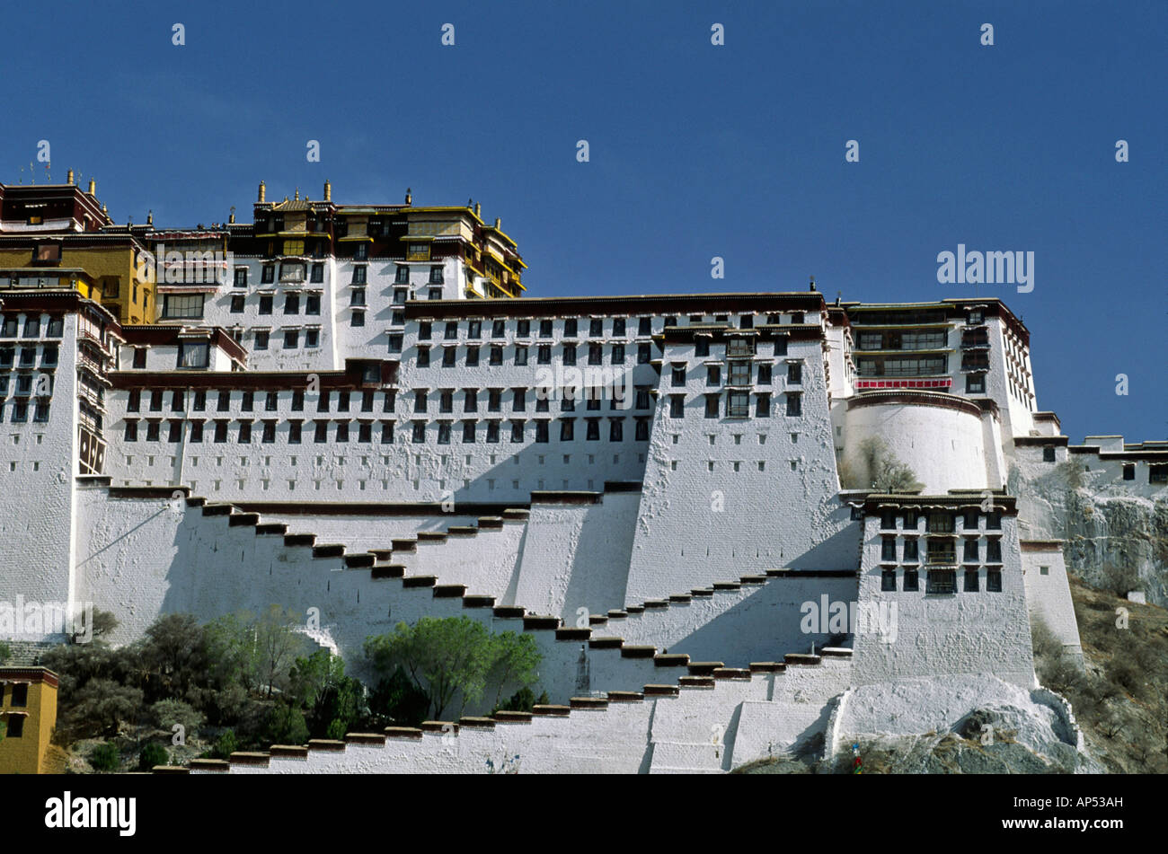 ARCHITECTURAL detail of the POTALA PALACE which was an inspiration to ...