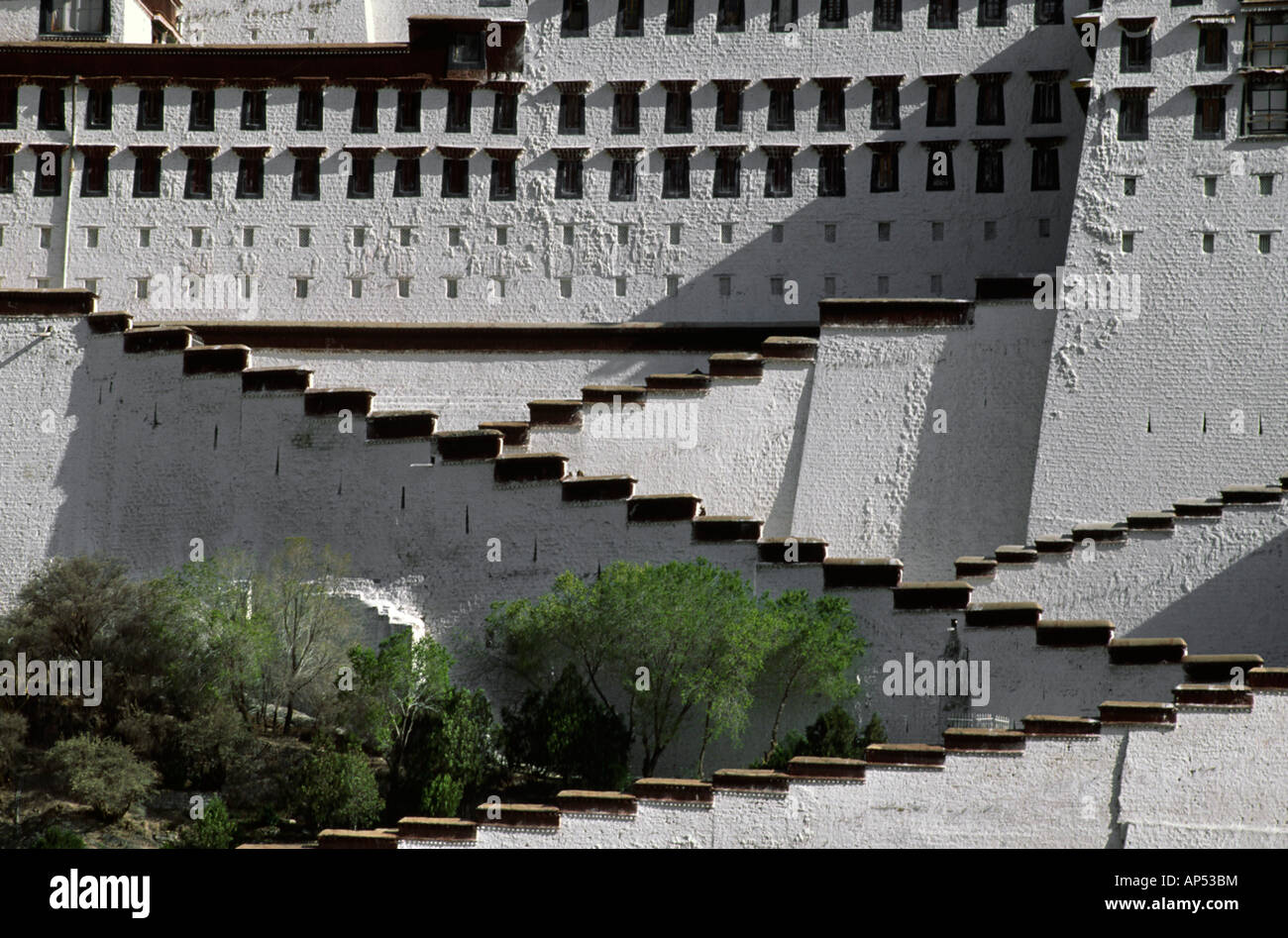 ARCHITECTURAL detail of the POTALA PALACE which was an inspiration to ...