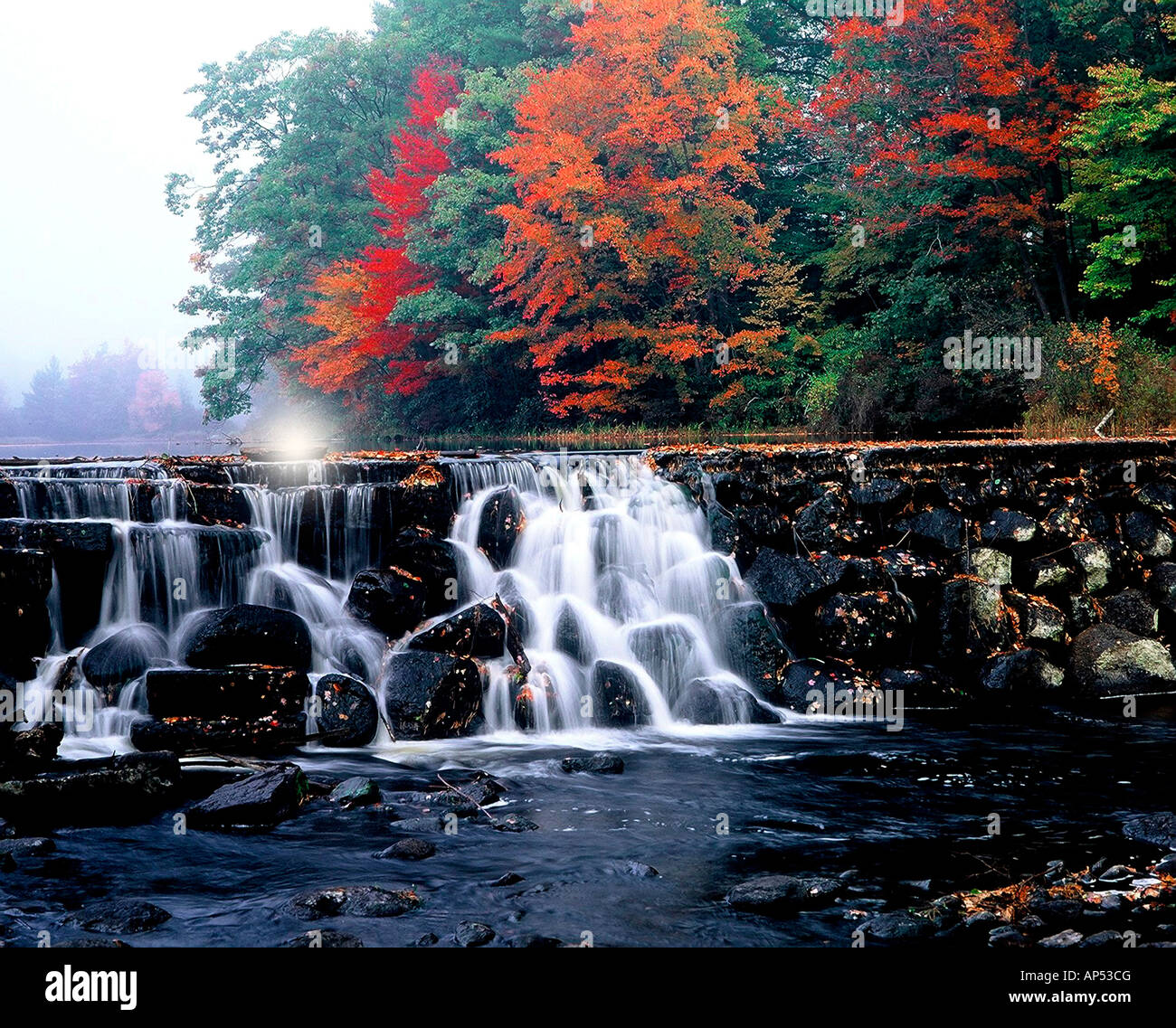 Peterborough New Hampshire in fall Stock Photo - Alamy