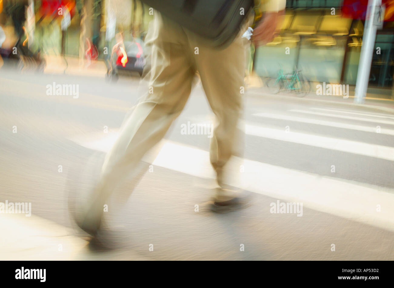 On The Go Stock Photo - Alamy