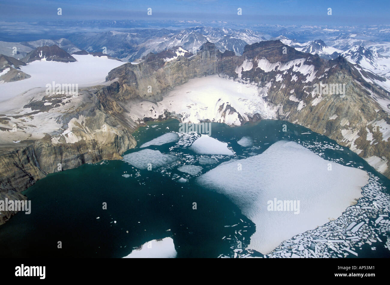 Aerial View Of Katmai National Park High Resolution Stock Photography ...