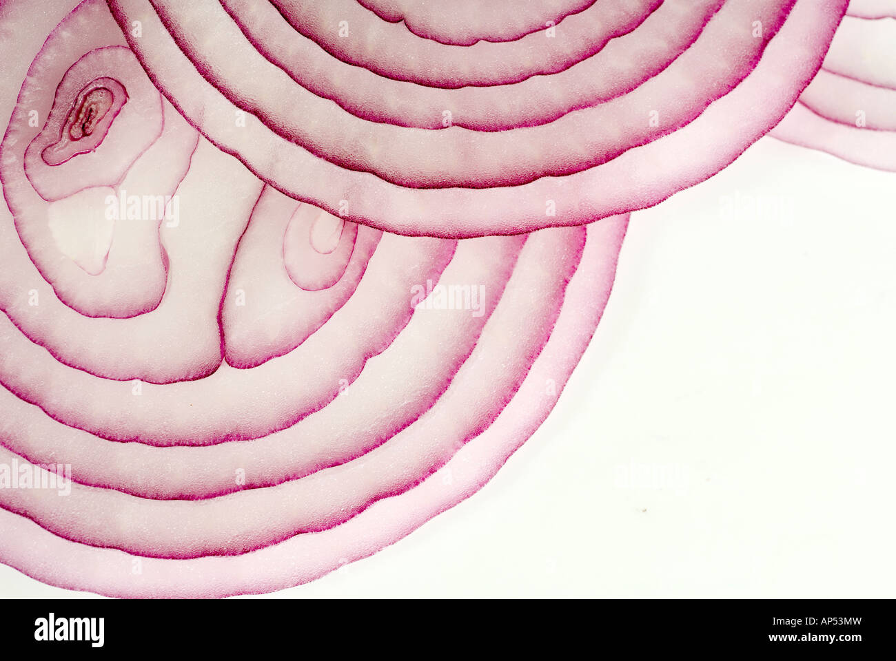 red sliced onion Stock Photo - Alamy