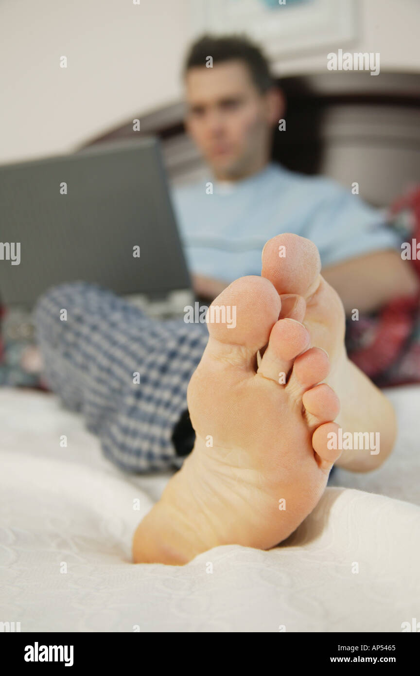 Working from home pyjamas hi-res stock photography and images - Alamy