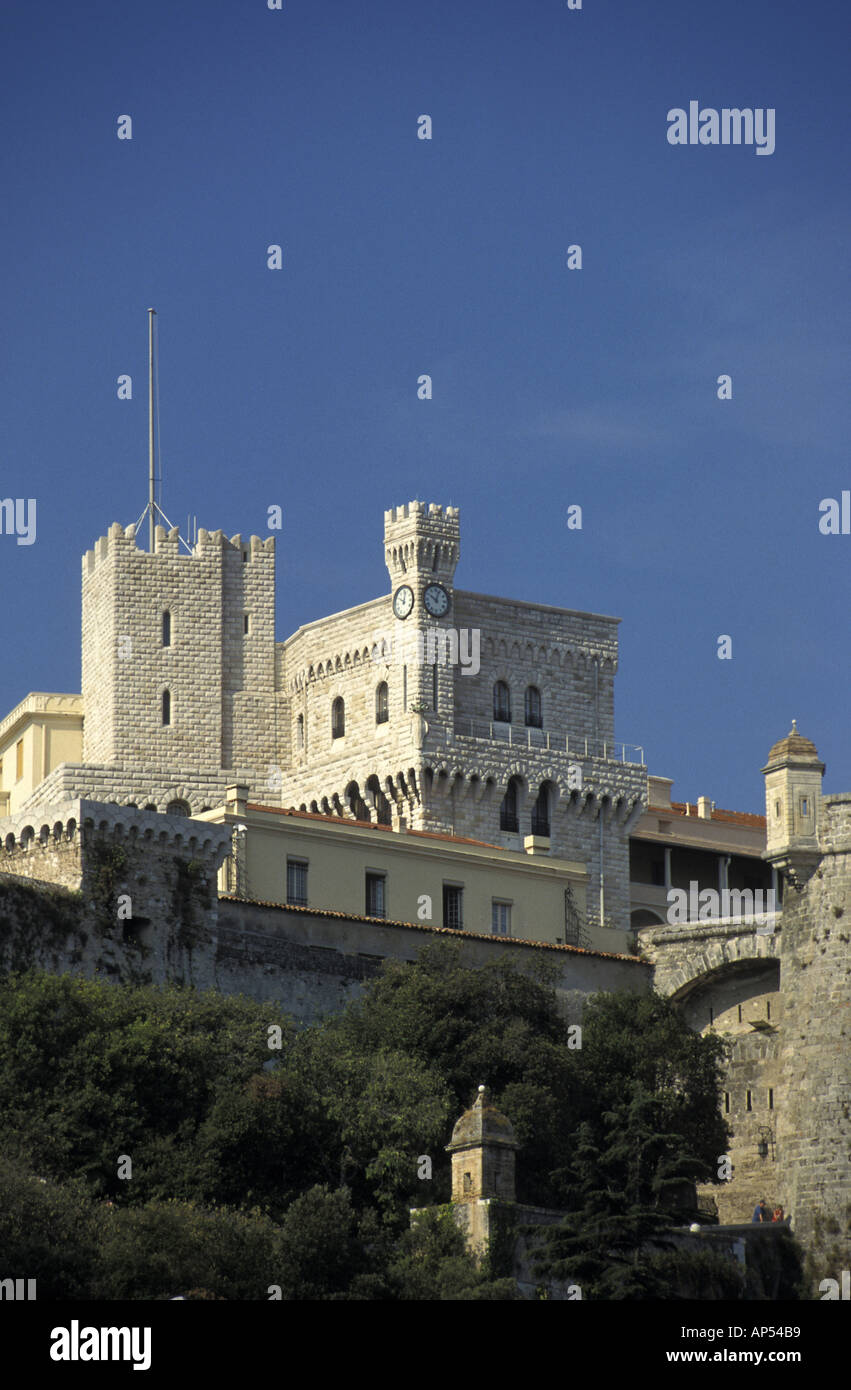 Monaco Cote d Azur Prince s Palace Stock Photo - Alamy
