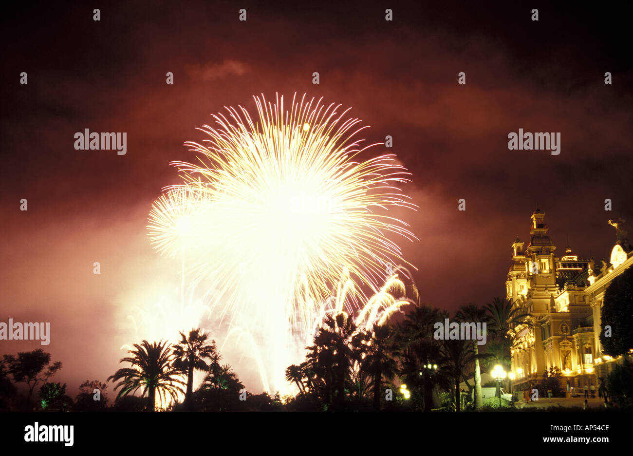 Monaco fireworks hi-res stock photography and images - Alamy