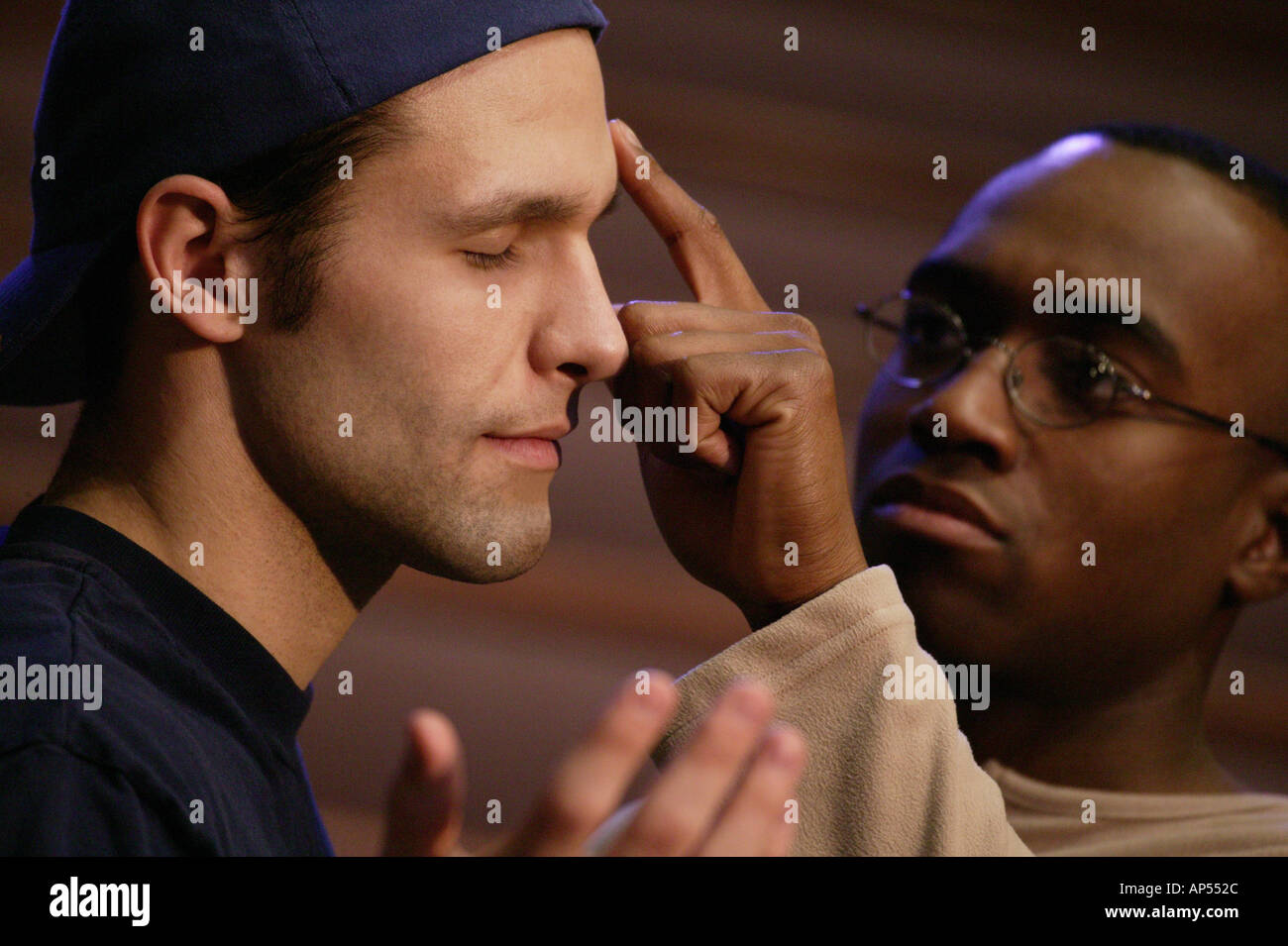 Religious anointing hi-res stock photography and images - Alamy