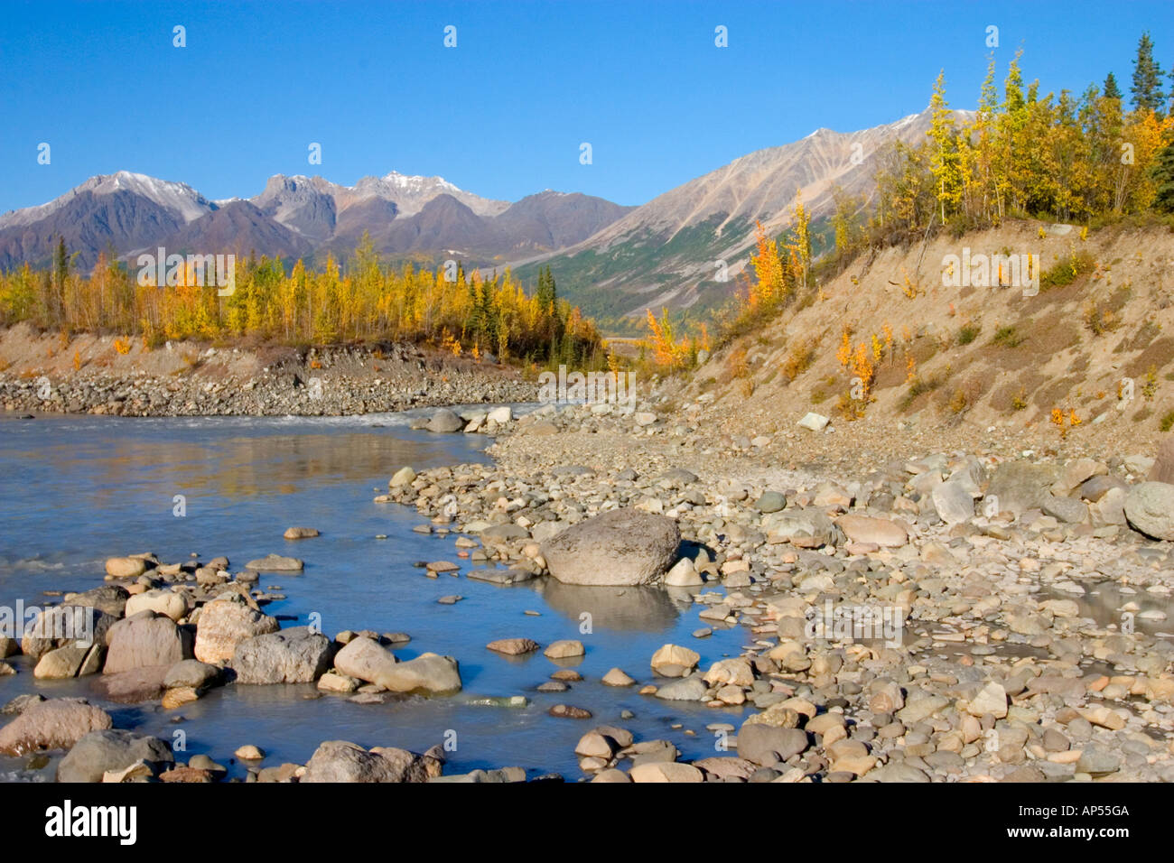 Kennicott and river hi-res stock photography and images - Alamy