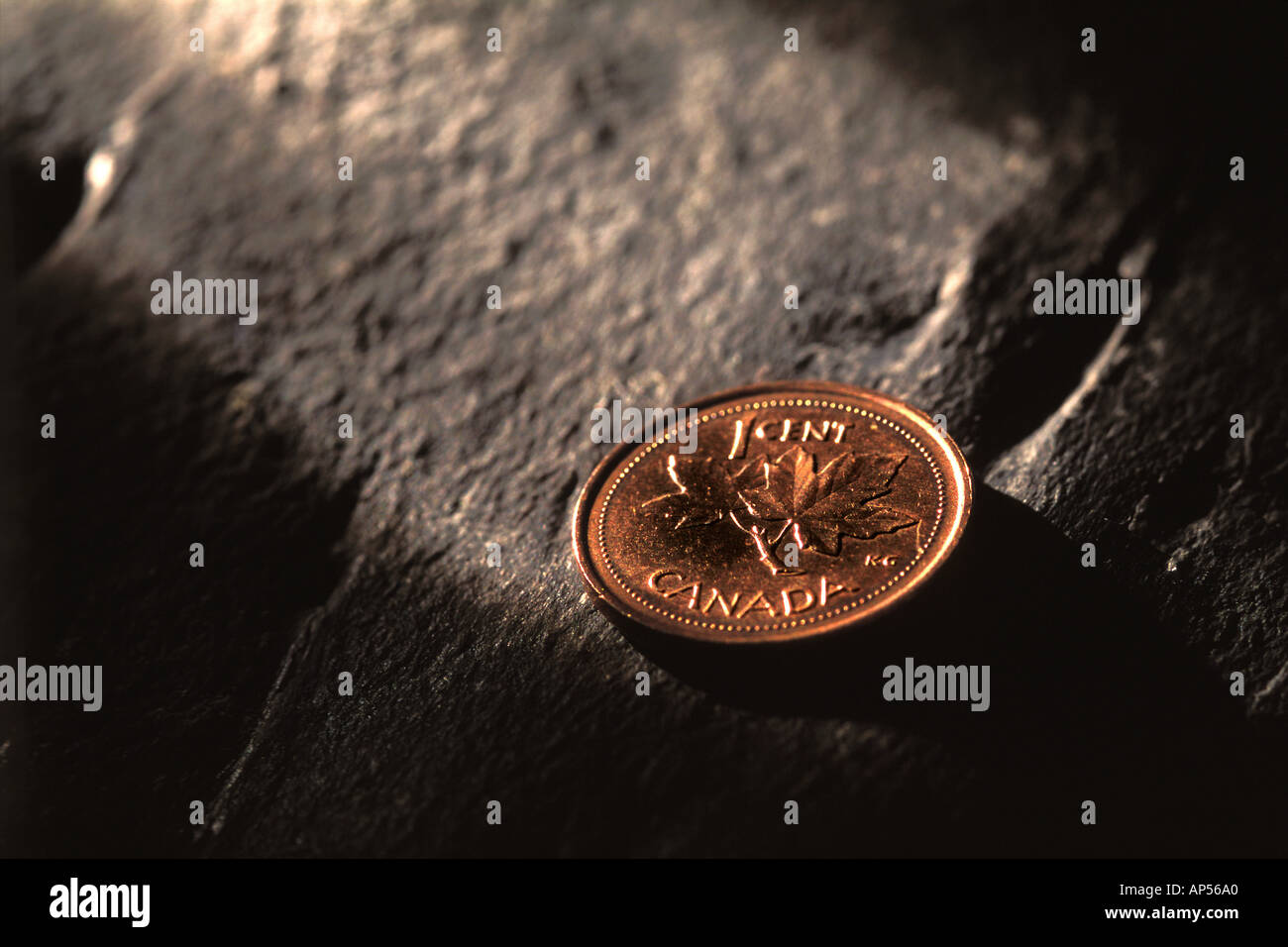 Canadian coin copper hi-res stock photography and images - Alamy