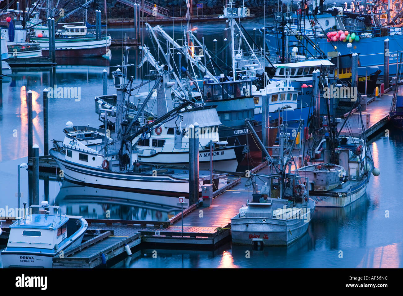 Fishing boat kodiak dock hi-res stock photography and images - Alamy