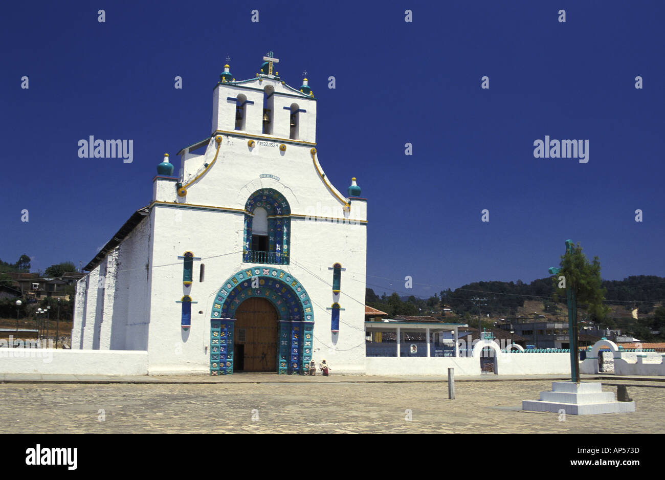 Mexico Chiapas province San Juan Chamula Church Stock Photo - Alamy