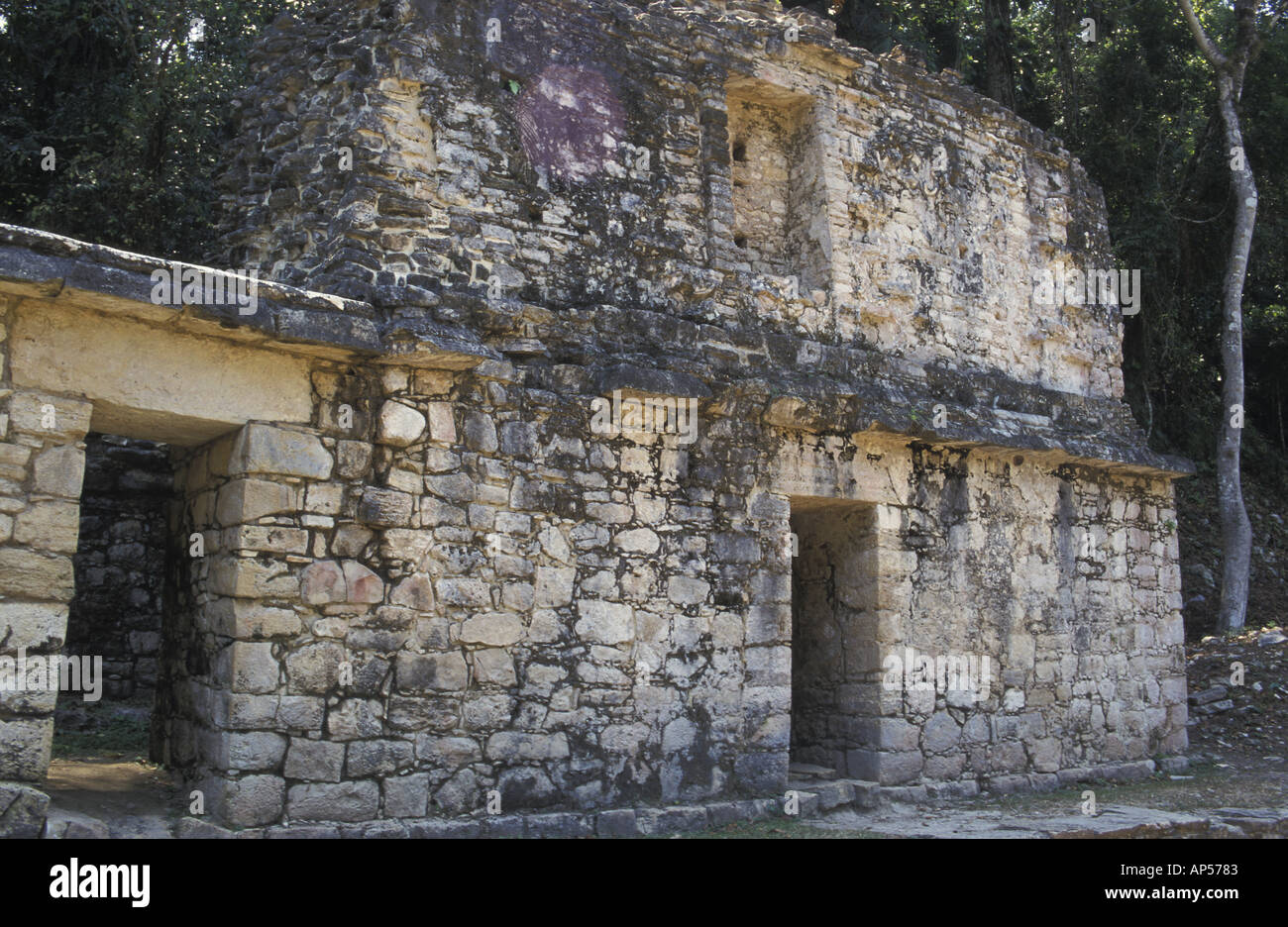 Yaxchilan structure hi-res stock photography and images - Alamy