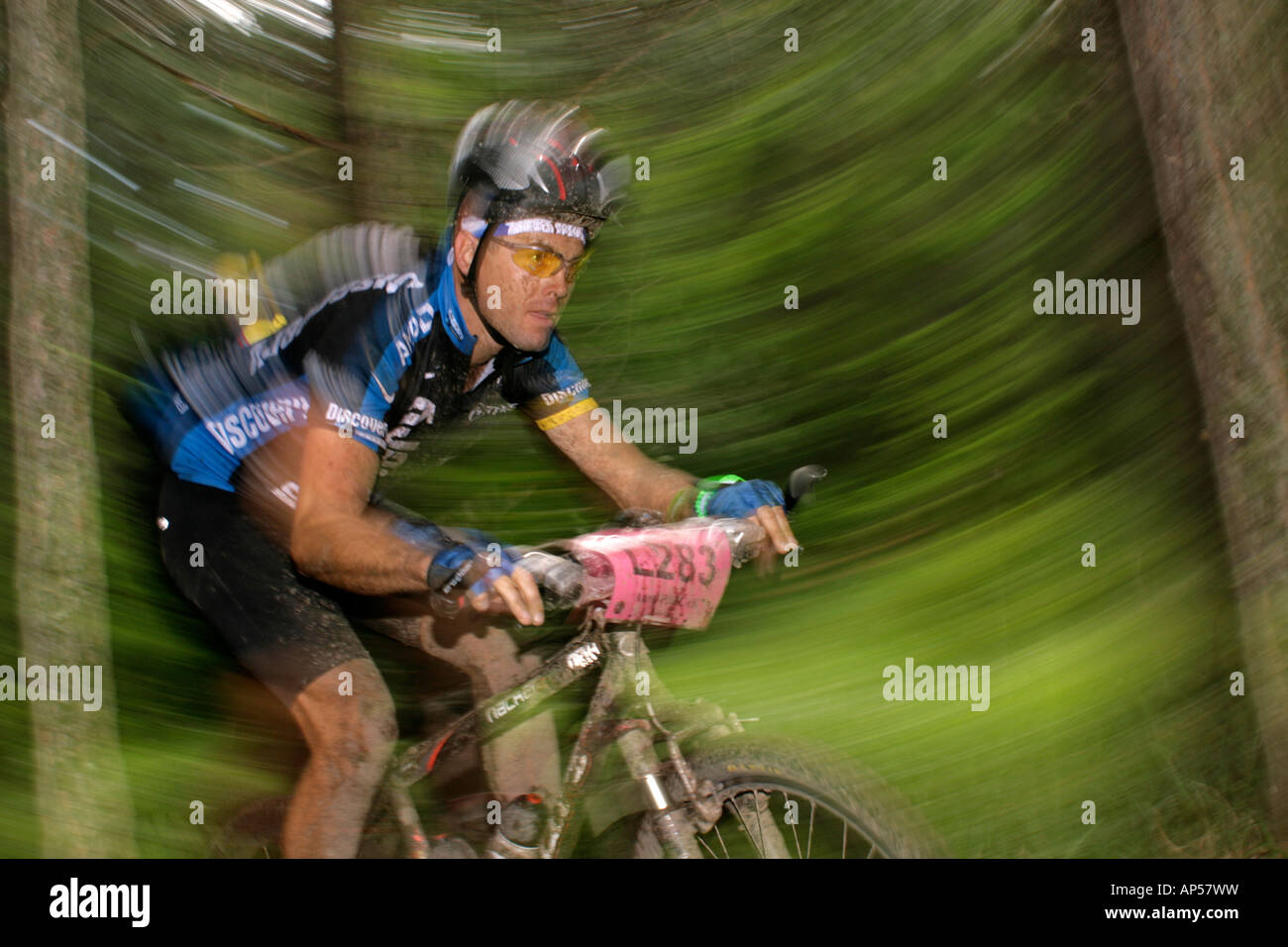mtb race rider Stock Photo - Alamy
