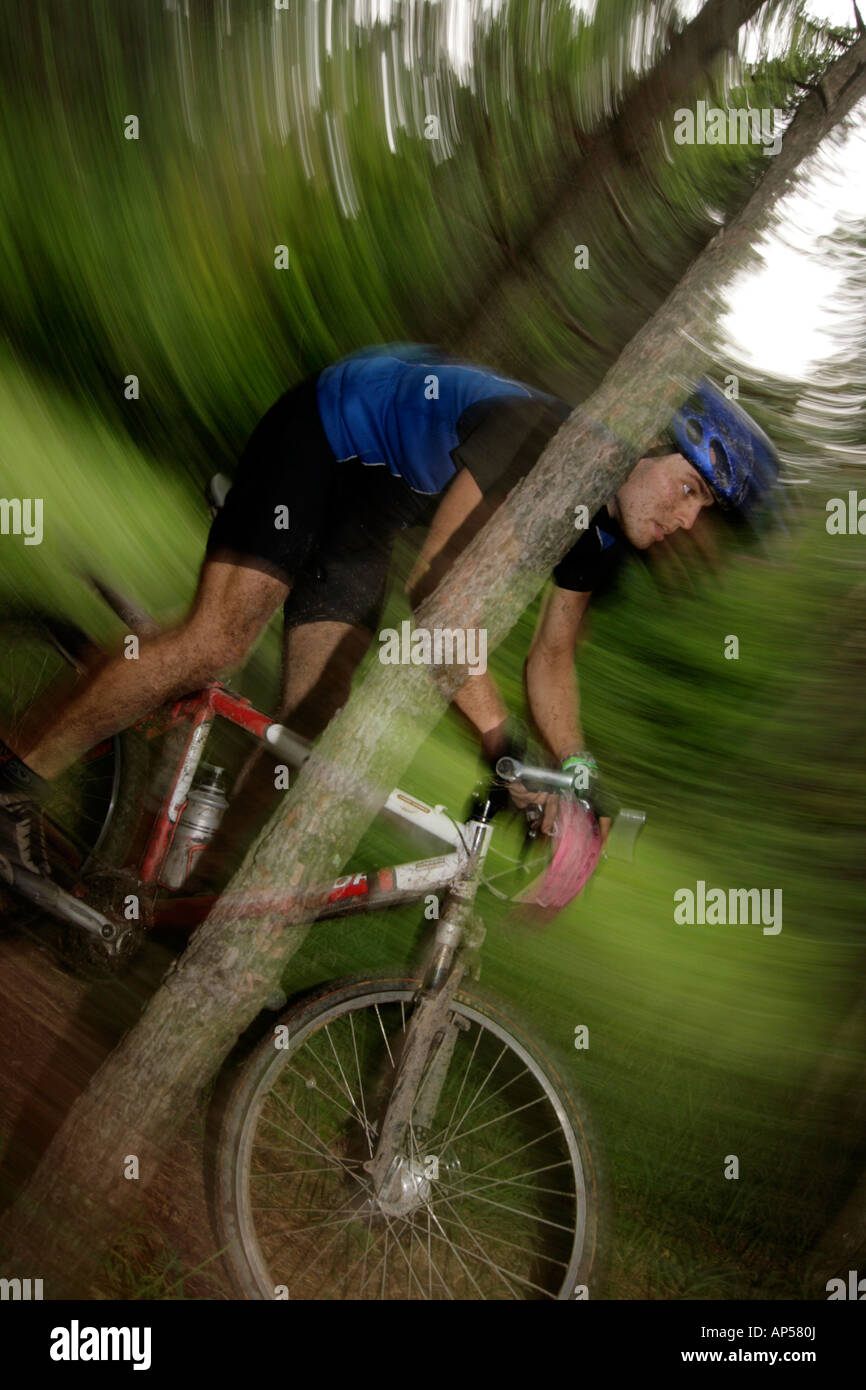 mtb race rider Stock Photo - Alamy