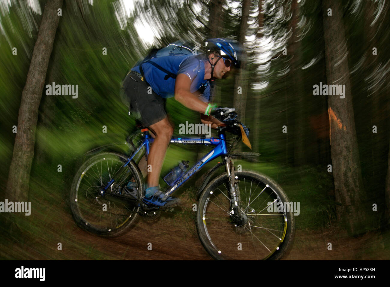 mtb race rider Stock Photo - Alamy