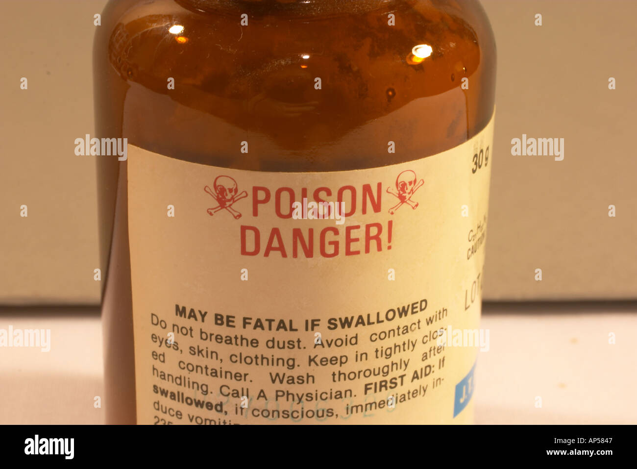 Strychnine poison hi-res stock photography and images - Alamy