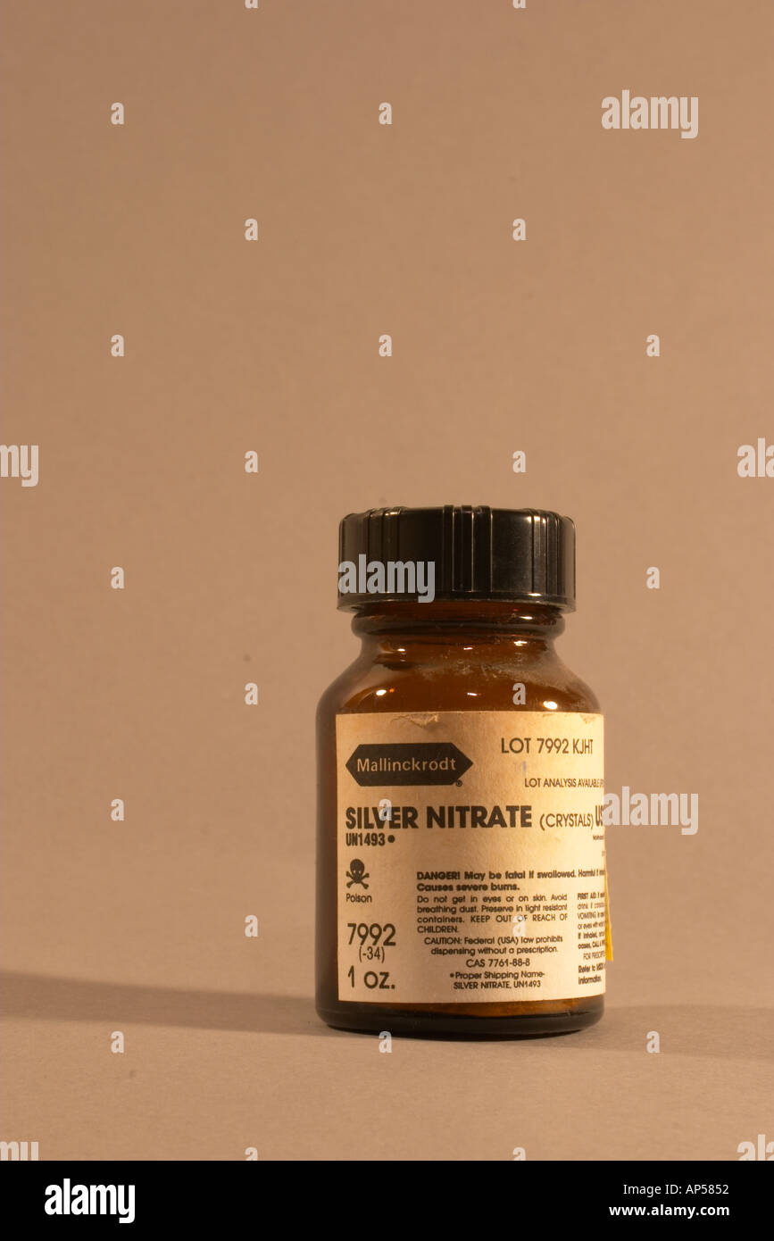 Silver nitrate hi-res stock photography and images - Alamy