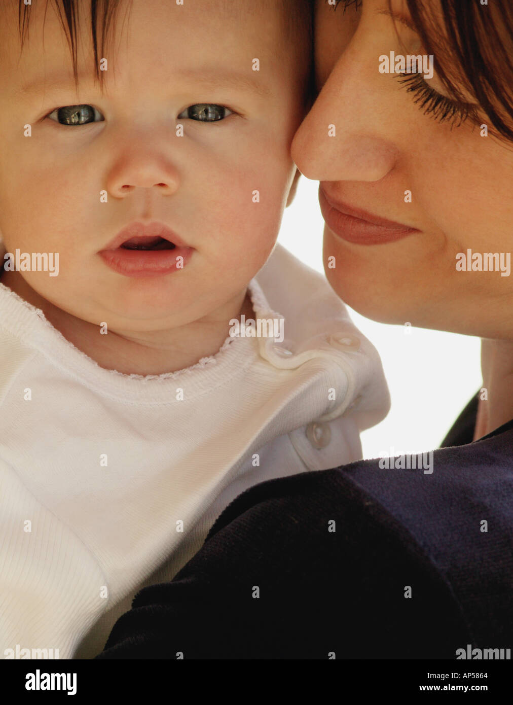 Mother and baby Stock Photo - Alamy